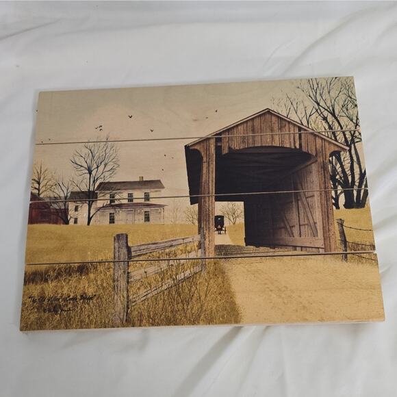 Billy Jacobs | Art | Rustic Pallet Art The Old Millers Creek Bridge ...